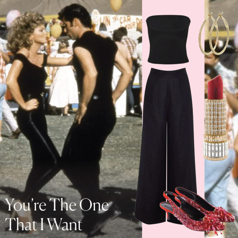 Dress The Part: Olivia Newton-John as Sandy From Grease - Over The Moon