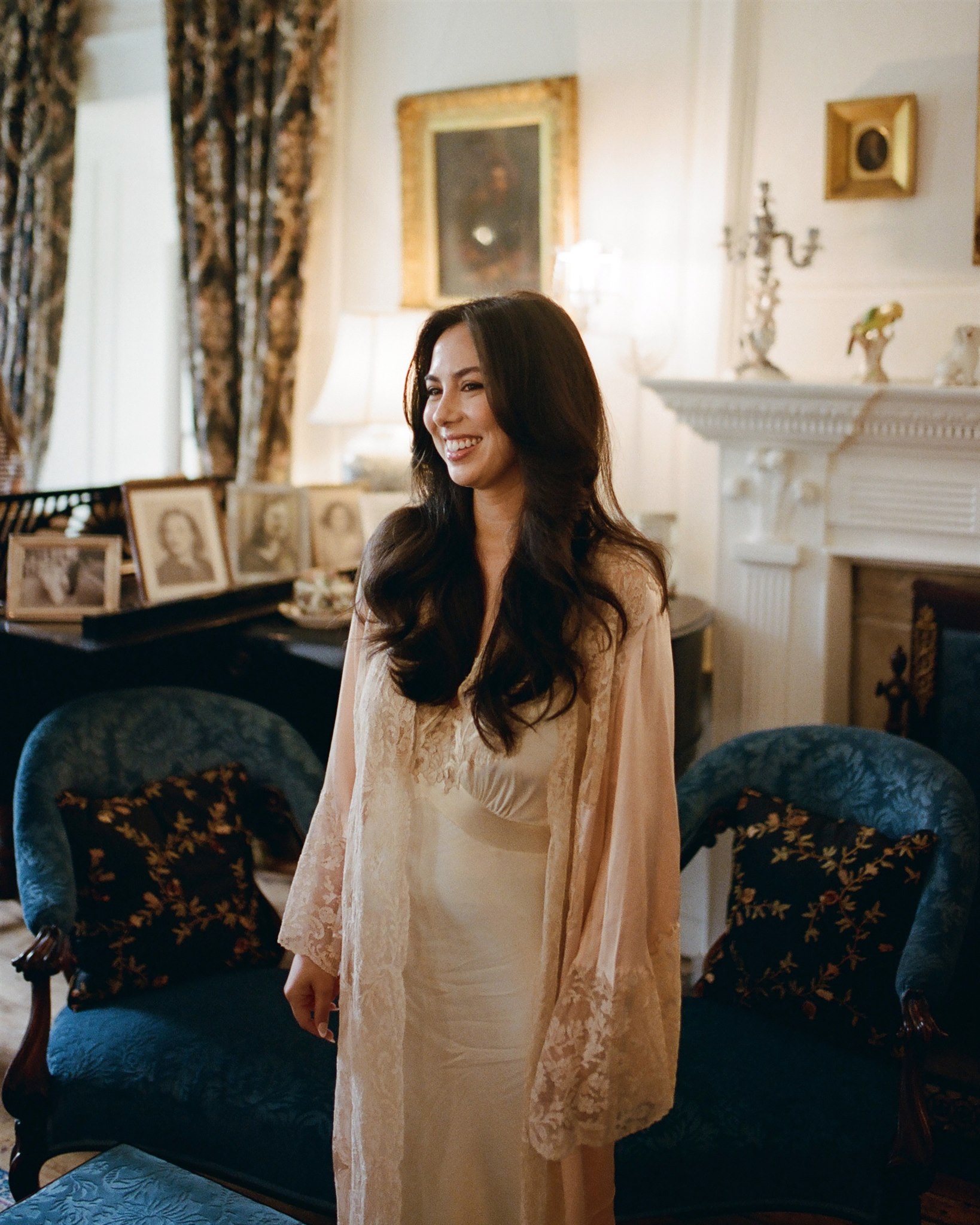 This Bridal Designer Created Two Edwardian-Inspired Dresses for Her Own ...