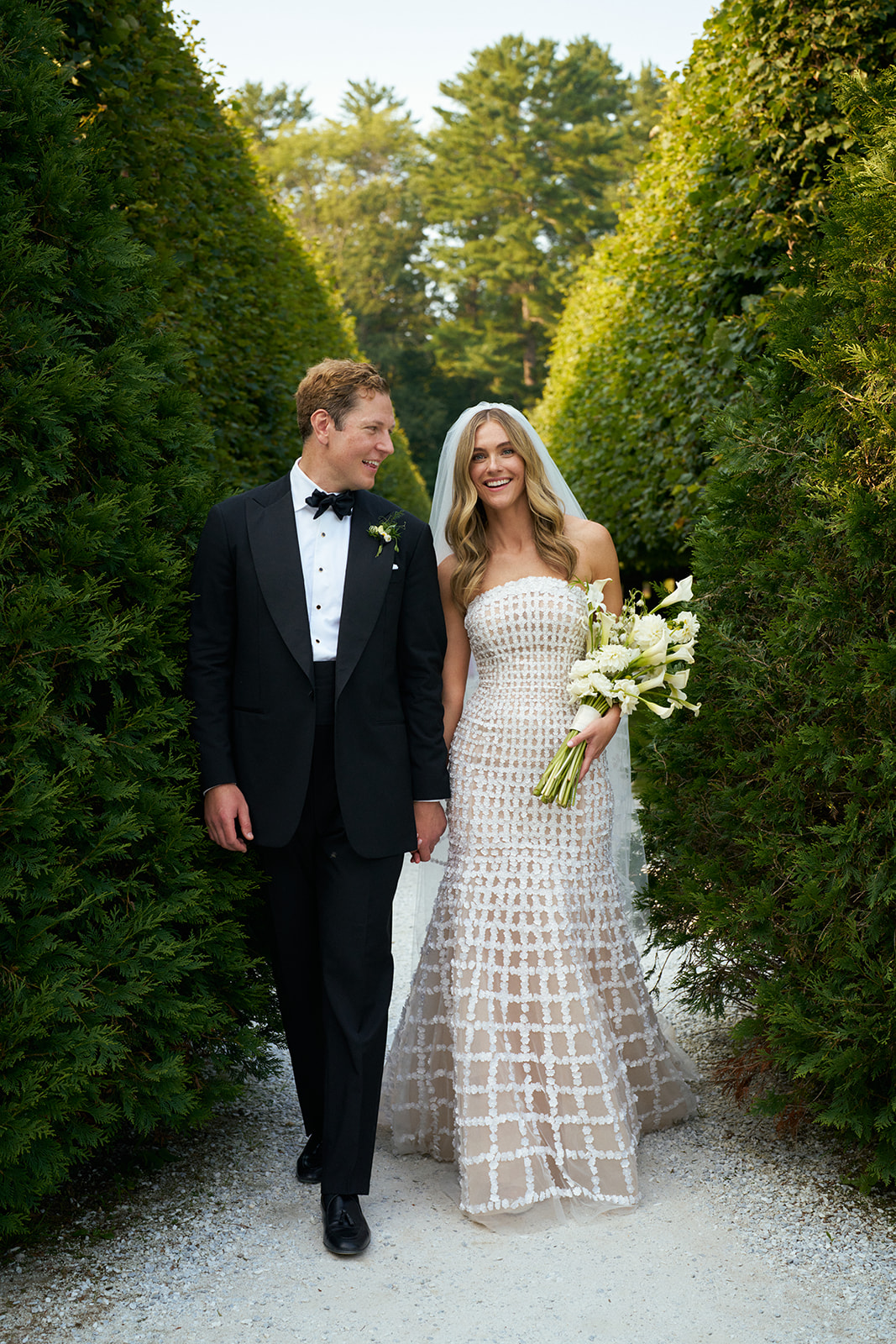 Model Brooke Register and Wiley Wilson’s New England Wedding with a ...
