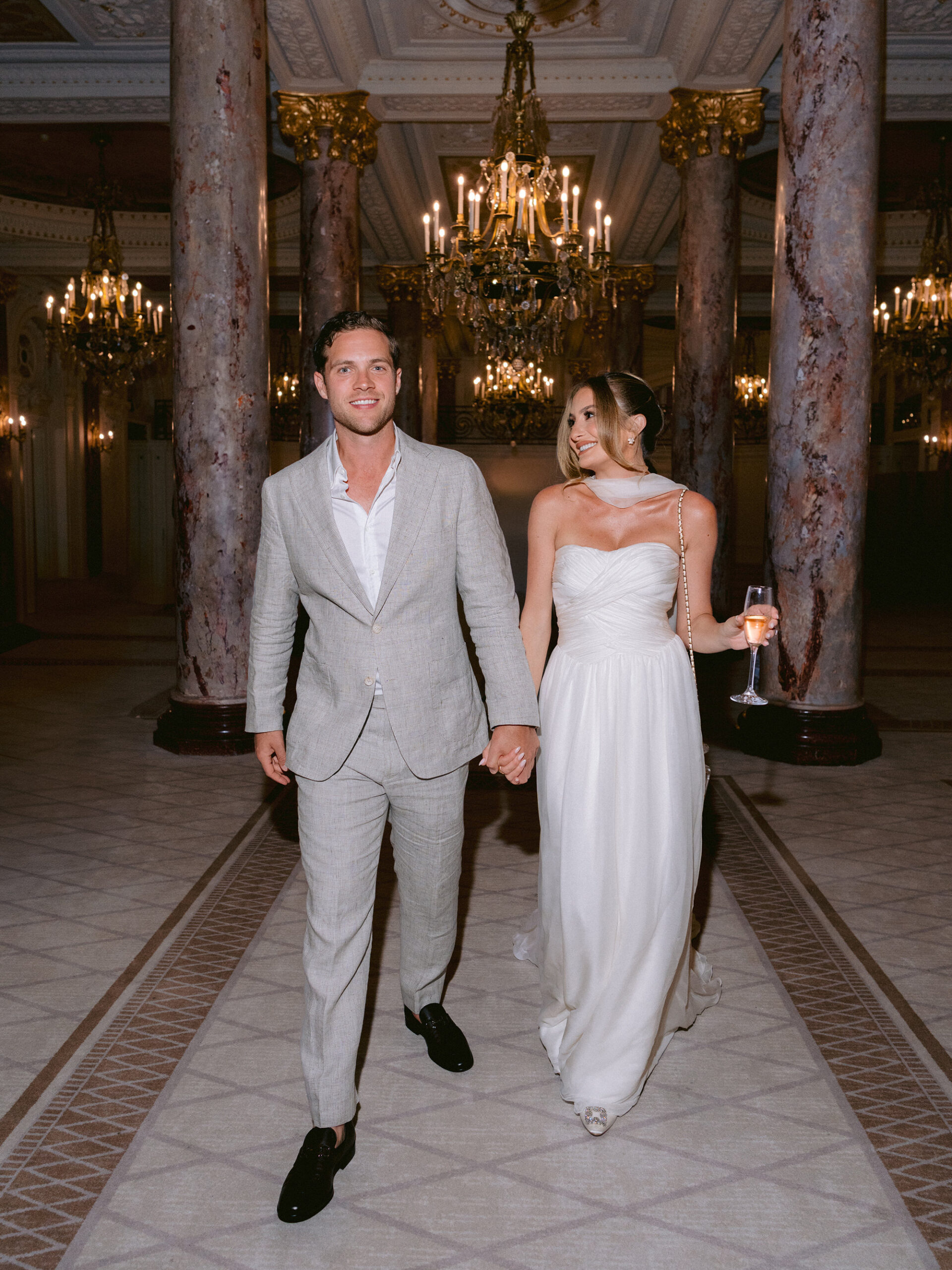 The Bride Wore Custom Chanel Haute Couture for Her Summer French Fête ...