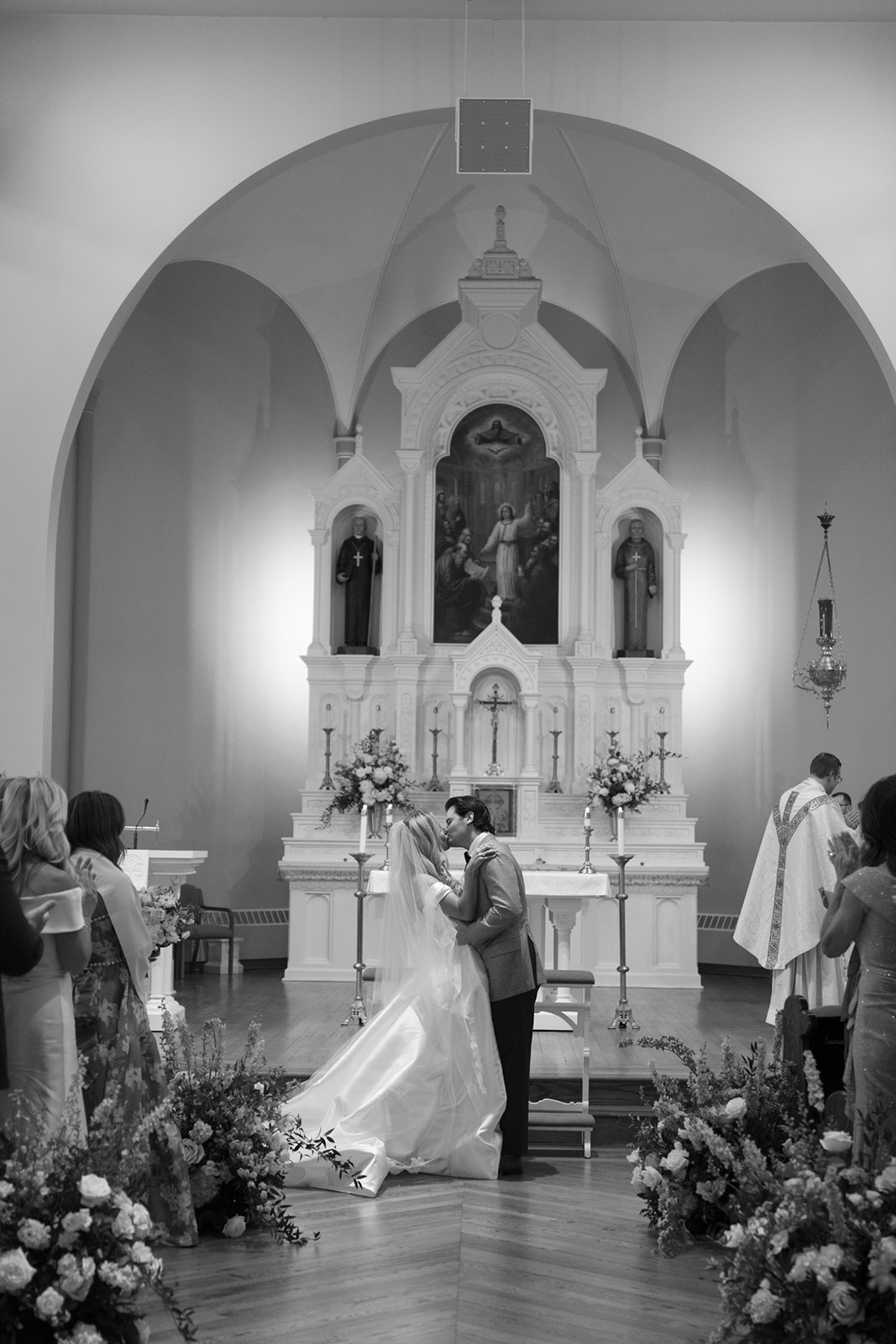 The Bride Wore an Alexia María & Caitlin Wilson for Over The Moon Dress ...