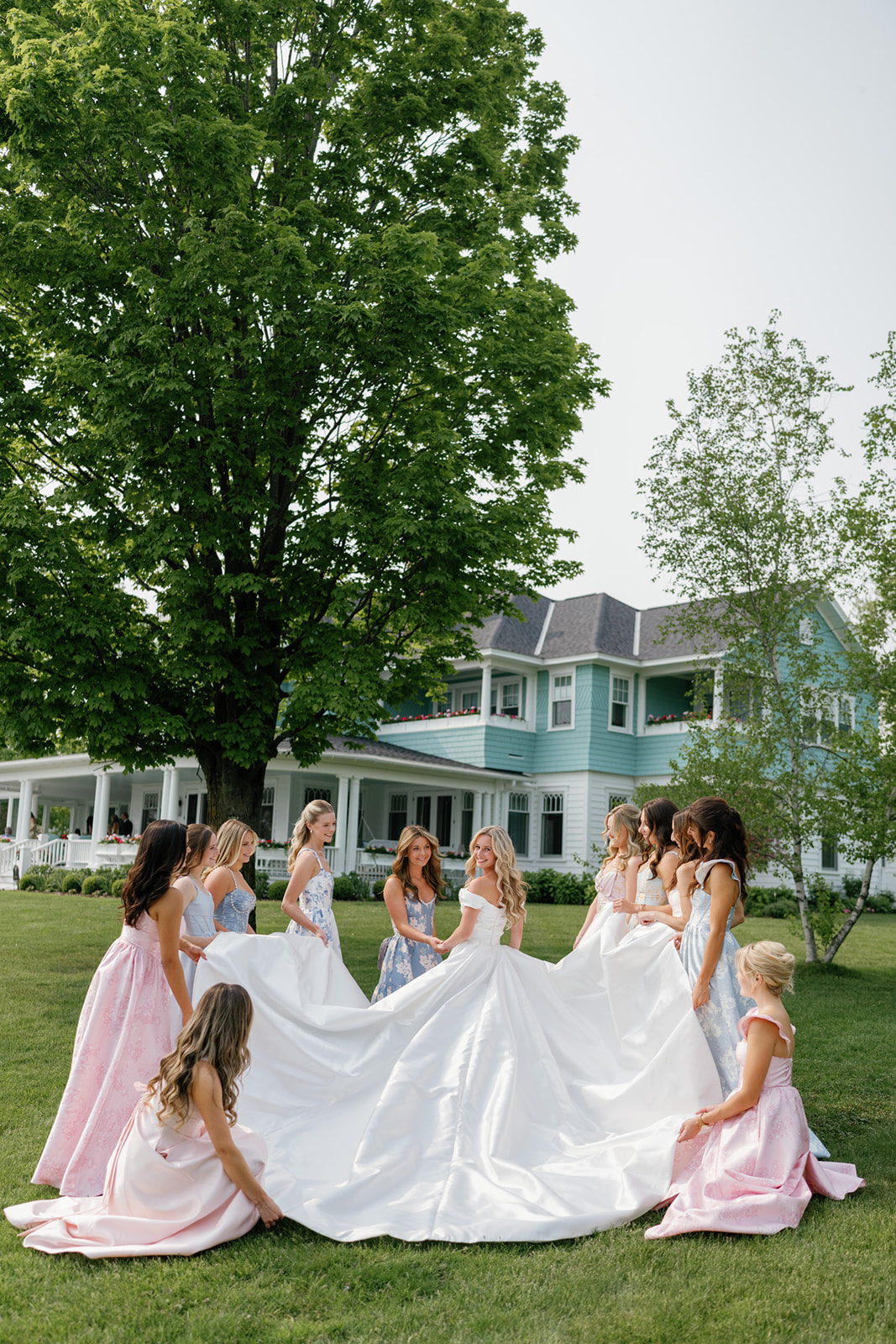 The Bride Wore an Alexia María & Caitlin Wilson for Over The Moon Dress ...